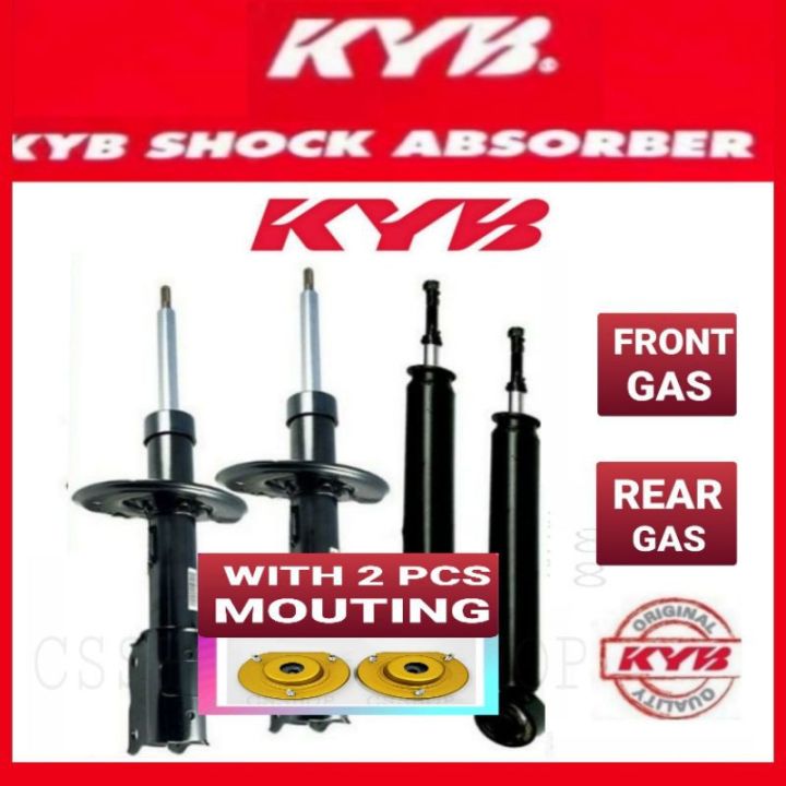 ALAT GANTI KERETA KYB PROTON SAGA BLM / FL ABSORBER FRONT AND REAR 1SET=4PCS KYB ORIGINAL KAYABA ...