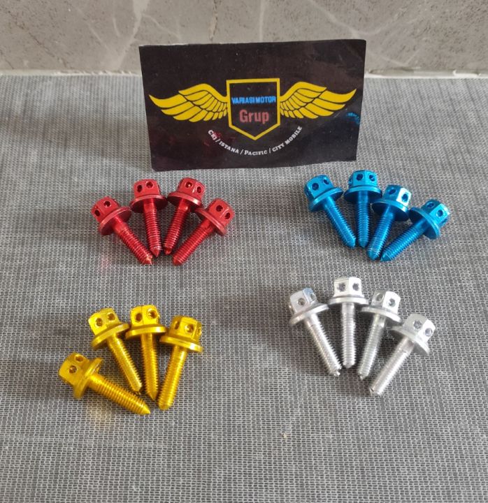 Baut Probolt Visor Pendek Variasi Untuk Visor Windshield Yamaha Aerox ...