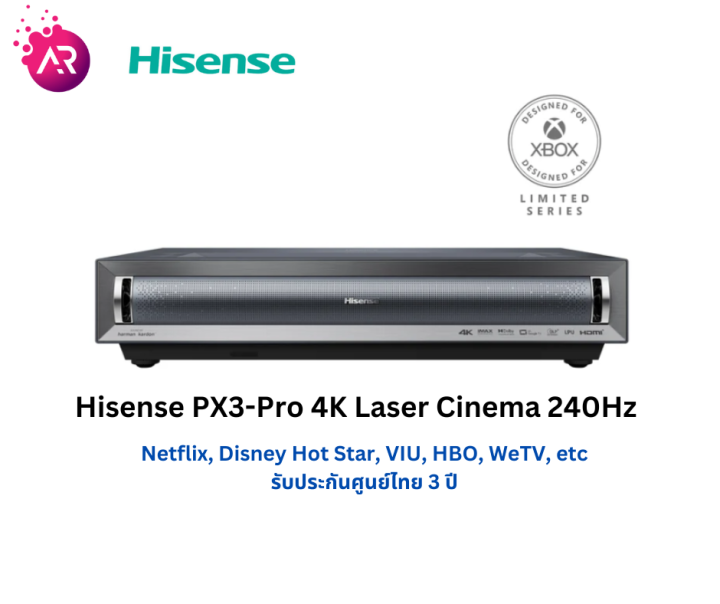 Hisense PX3-PRO 4K TriChroma Laser Cinema Ultra Short Throw 240Hz /PX3 ...