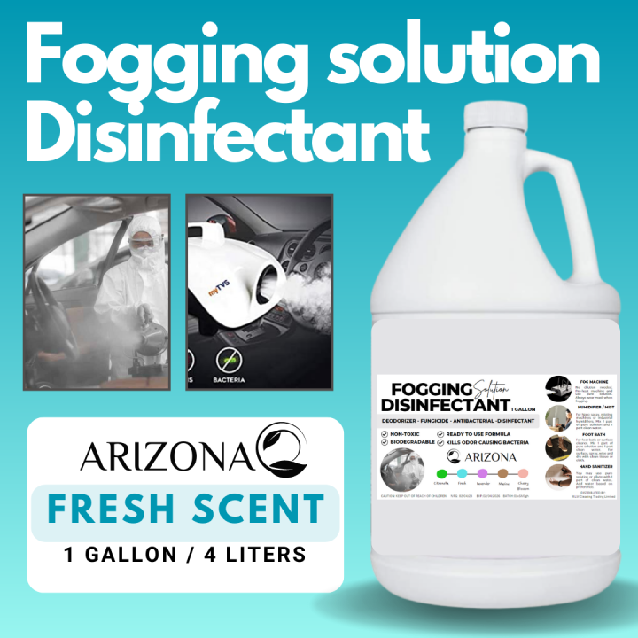 ARIZONA Disinfectant Fog Solution for Fogging Machines, Pesticide, Insecticide, Pest Control ...