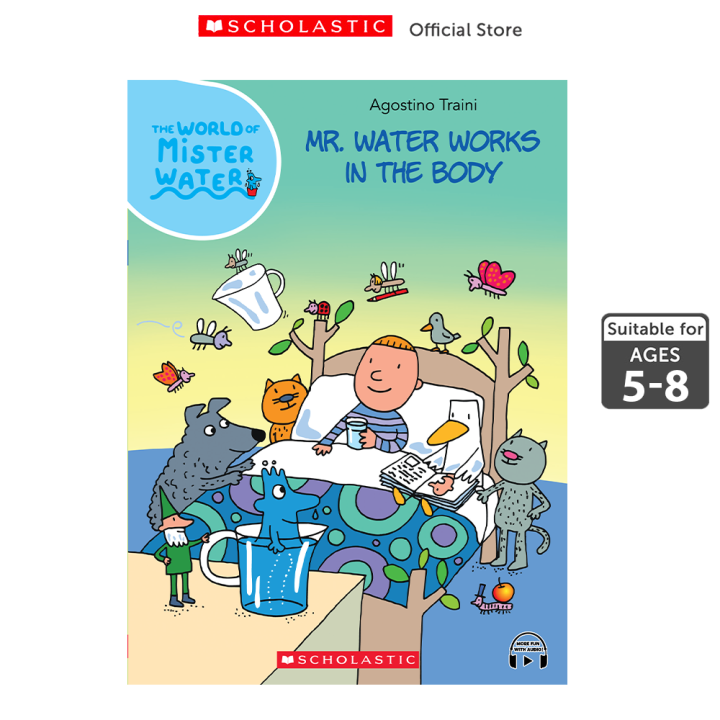 Scholastic THE WORLD OF MISTER WATER #15: MR. WATER WORKS IN THE BODY ...