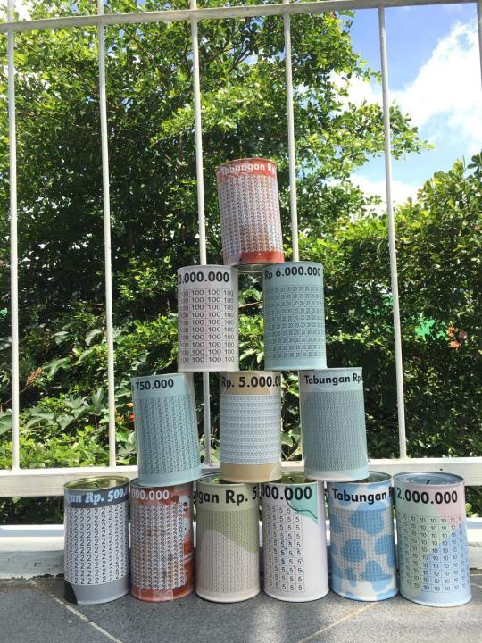 Celengan target pecahan 2k, 5k, 10k GET 1jt, 2jt , 3jt, 4jt, 5jt ...