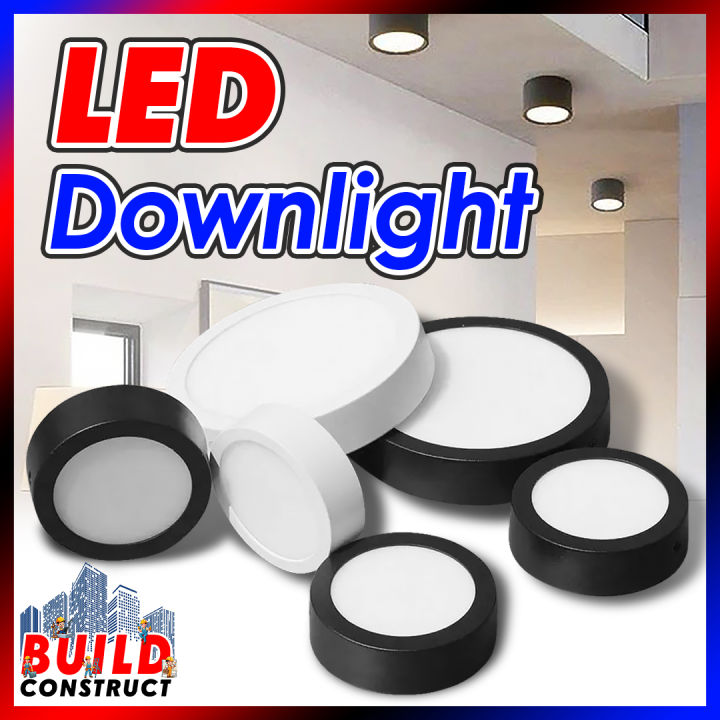 LED Ceiling Lights 9W/15W/20W - Surface Mounted Downlights, 220V ...