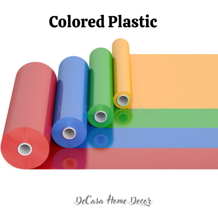 Colored Plastic for Parol, Table Cover, Banner, Banderitas, Art ...