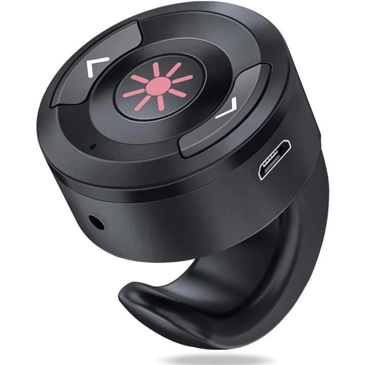 【Special Promotion】 2.4ghz Rechargeable Wireless Presenter Finger Ring ...