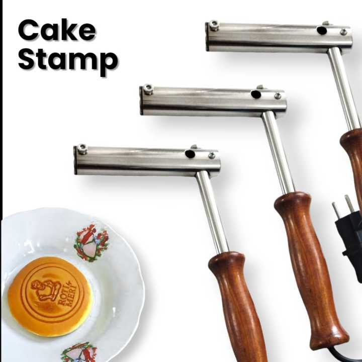 foodgrade cake stamp emboss stempel roti cheesecake dorayaki dan bolu ...
