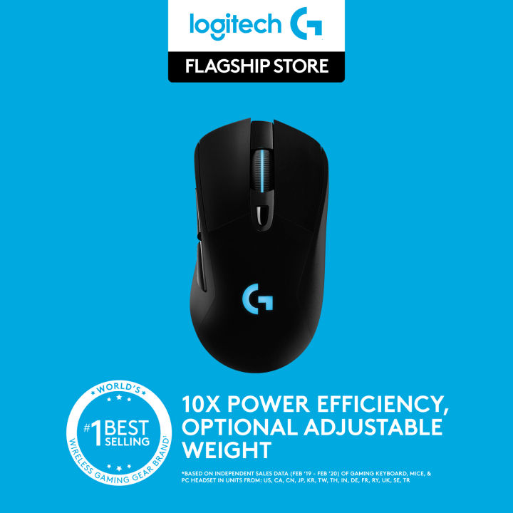 Logitech G703 HERO Lightspeed Wireless Gaming Mouse | Lazada Indonesia