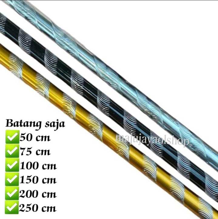 BATANG TIANG BESI GORDEN SAJA TANPA KELENGKAPAN UKURAN 50 CM - 250 CM ...