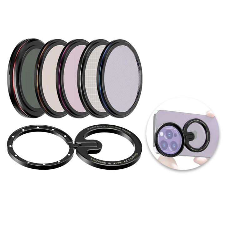 Ulanzi HP-013 MagFilter 52mm Magnetic Smartphone Filters and Ring ...