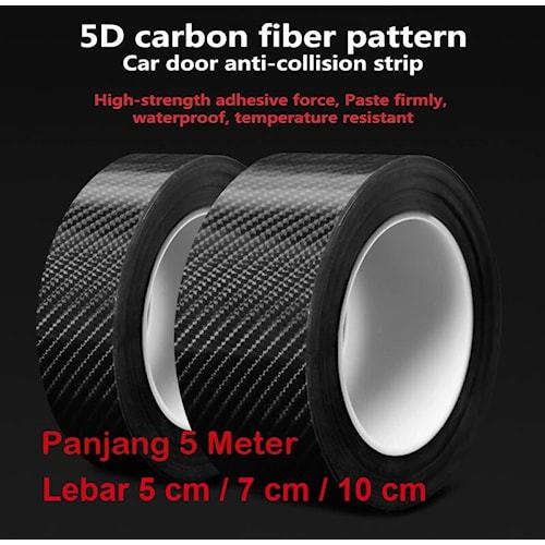 Stiker Karbon 5D Lakban Sticker Nano Carbon Anti Gores Pelindung ...