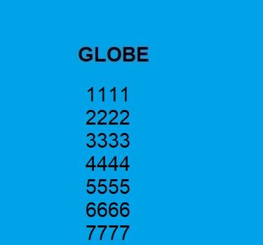 4D3 4 AND 3DIGIT NUMBER SPECIAL SIMCARD GLOBE | Lazada PH