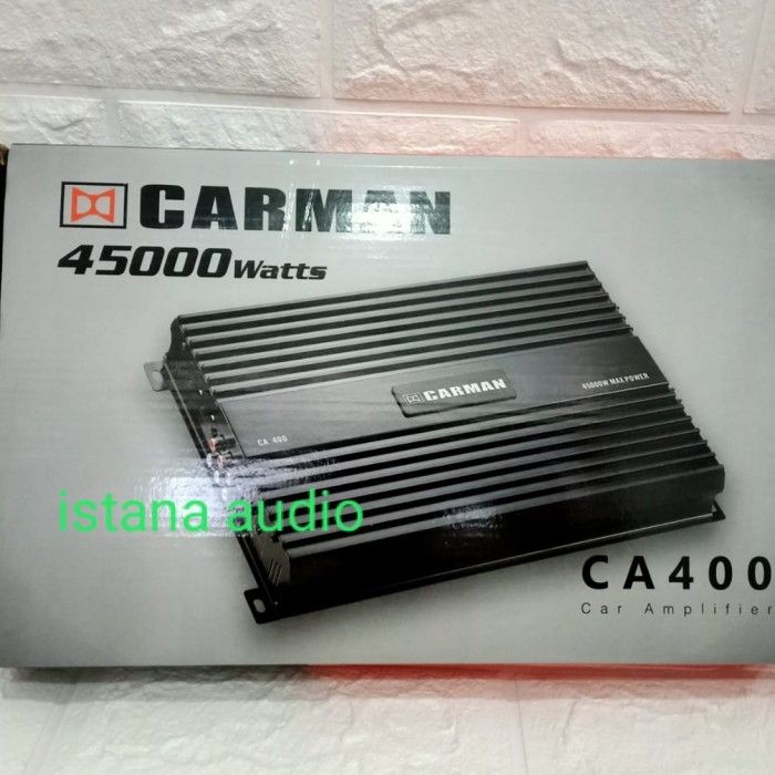 Power amplifier CARMAN CA-400 Mosfet 4 channel 45000watt tenaga badak ...