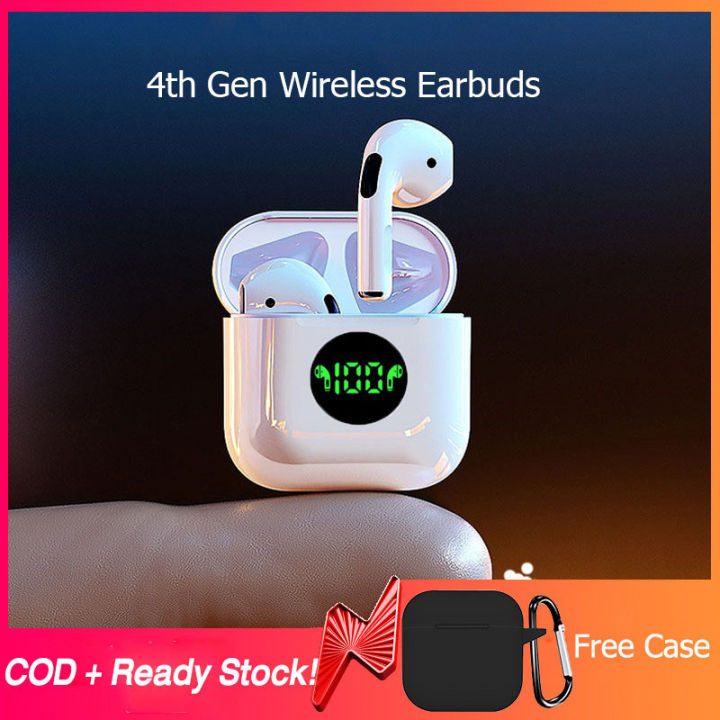 Digital Display Mini Bluetooth Earphone TWS Wireless Headphones Sport ...