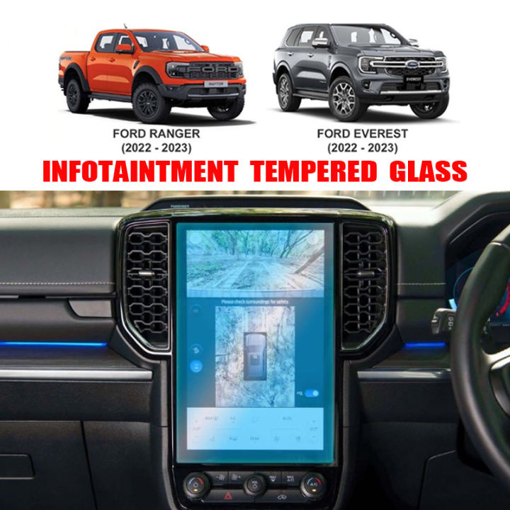 Tempered Glass Screen Protector for Next Gen Ford Ranger Everest Raptor ...