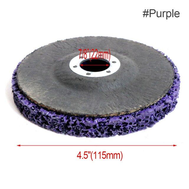 Grinding Discs XCAN Poly Strip Disc Abrasive Wheel Paint Rust Removal ...