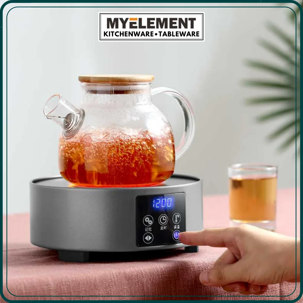 Myelement Round Electric Ceramic Stove Heating Plate Cooktop Serving ...