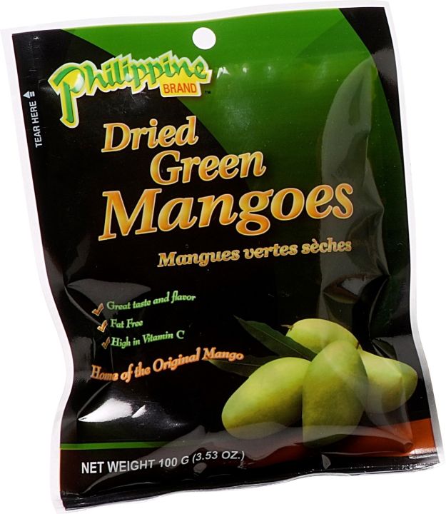 Philippine Brand Dried Green Mangoes 100g | Lazada PH