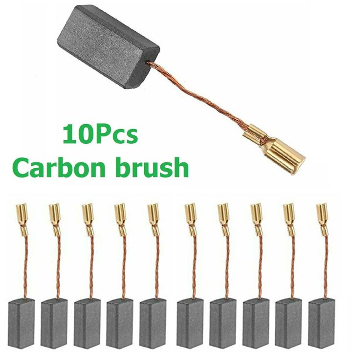 10PCS Carbon Brushes Replaceable Great Conductive Carbon Brush For ...