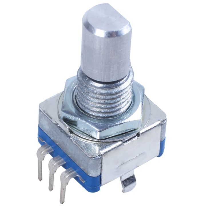 20 Point Shaft Detents Encoder And 360 Degree Rotary With Push Button