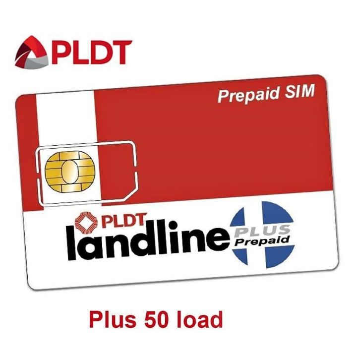 PLDT Prepaid Landline SIM Metro Manila, Rizal, Laguna for 02 area code ...
