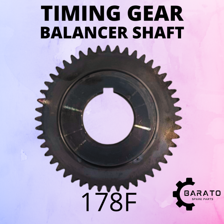 Timing Gear of Balancer Shaft 178F (48T, 26mm inside diameter) for ...