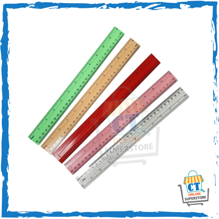 Plastic Ruler 12 inches Long | Lazada PH