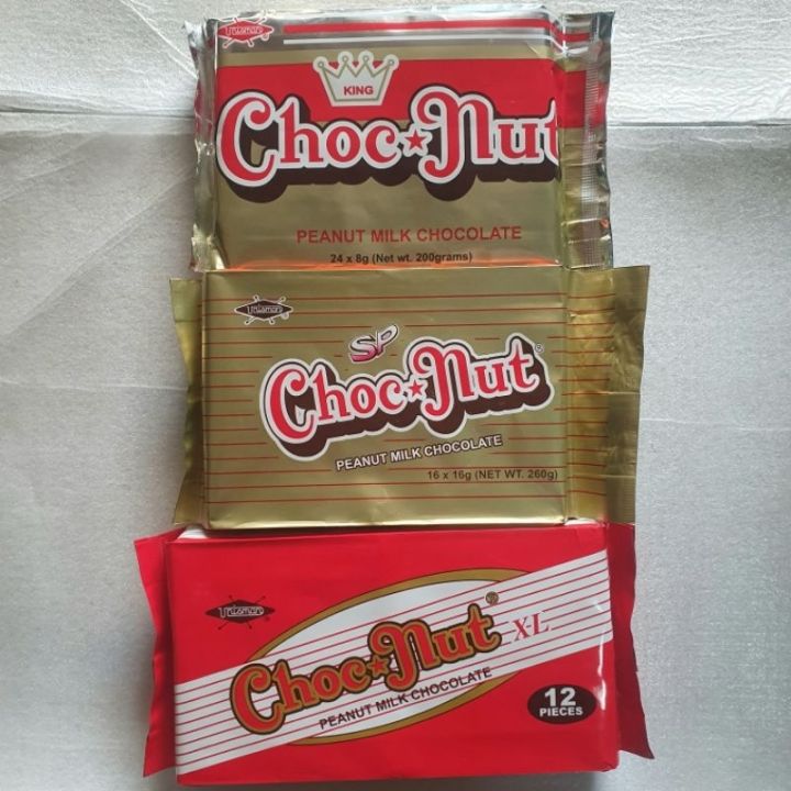 Chocnut Assorted Peanut Milk Chocolate | Lazada PH