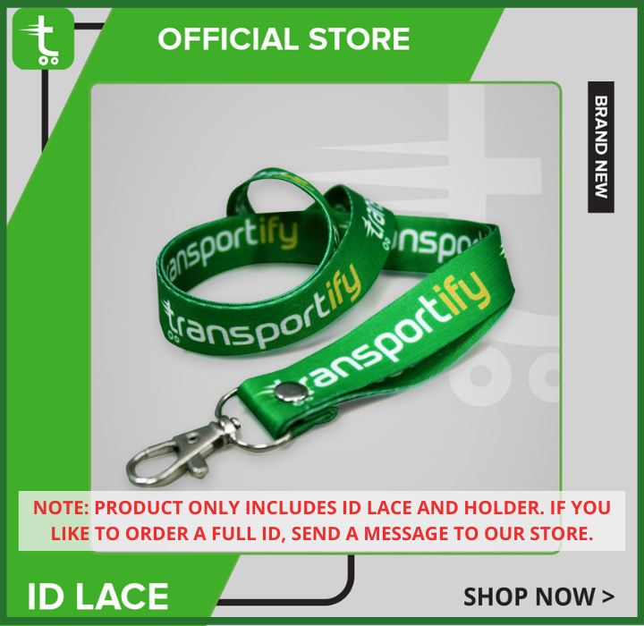 Transportify ID Lace with Holder | Lazada PH