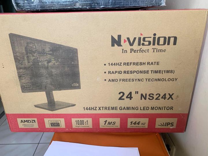 NVISION NS24X 24″ 1MS 144HZ GAMING MONITOR | Lazada PH