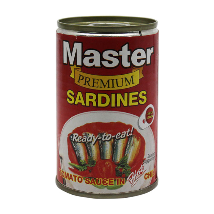 Master Premium Sardines In Tomato Sauce 155g | Lazada PH