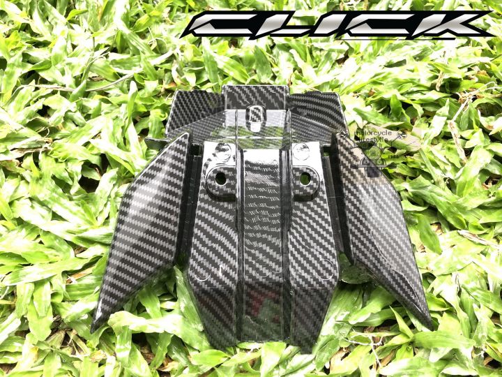 Honda Click125/150 Rear Fender Lower Cover(Carbon Hydrodip) | Lazada PH