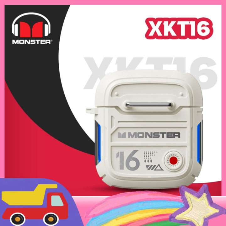 Monster XKT16 TWS Earphones Bluetooth Wireless Earbuds Noise ...
