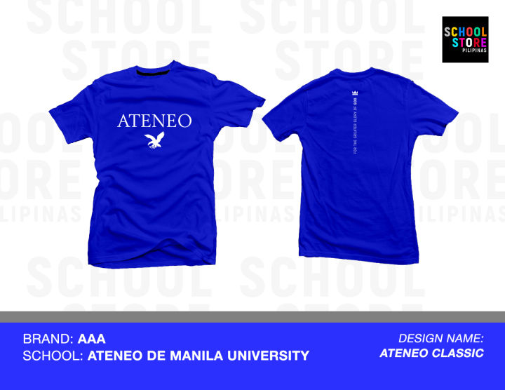 Ateneo Classic Shirt - Ateneo De Manila University Shirt for Men Women ...