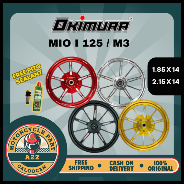NEW OKIMURA CNC MAGS FOR MIO I 125 / M3 | Lazada PH