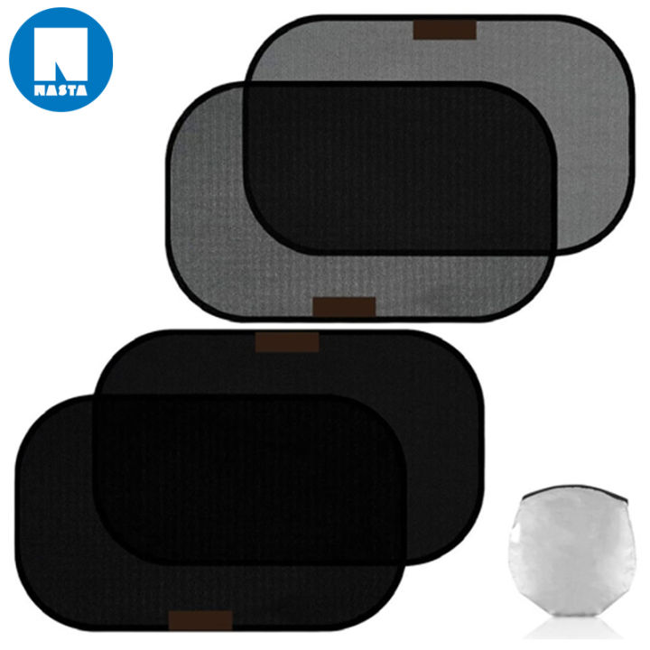 Nasta 2PCS Magnetic Car Universal Sun Shade 54x36 cm UV Protection Car ...