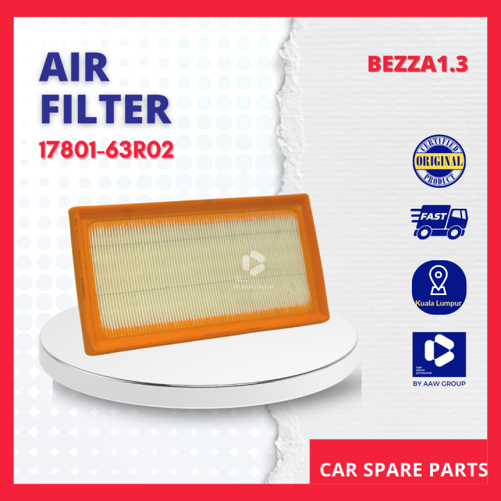 Air Filter for Perodua Bezza 1.3 17801-63R02 | Lazada