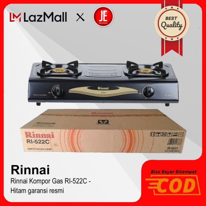Rinnai Kompor Gas RI-522C GARANSI RESMI | Lazada Indonesia