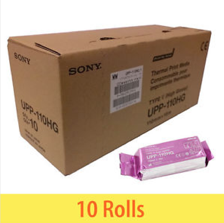 (AUTHORIZED SONY DISTRIBUTOR) SONY UPP-110HG High Glossy Thermal Paper ...