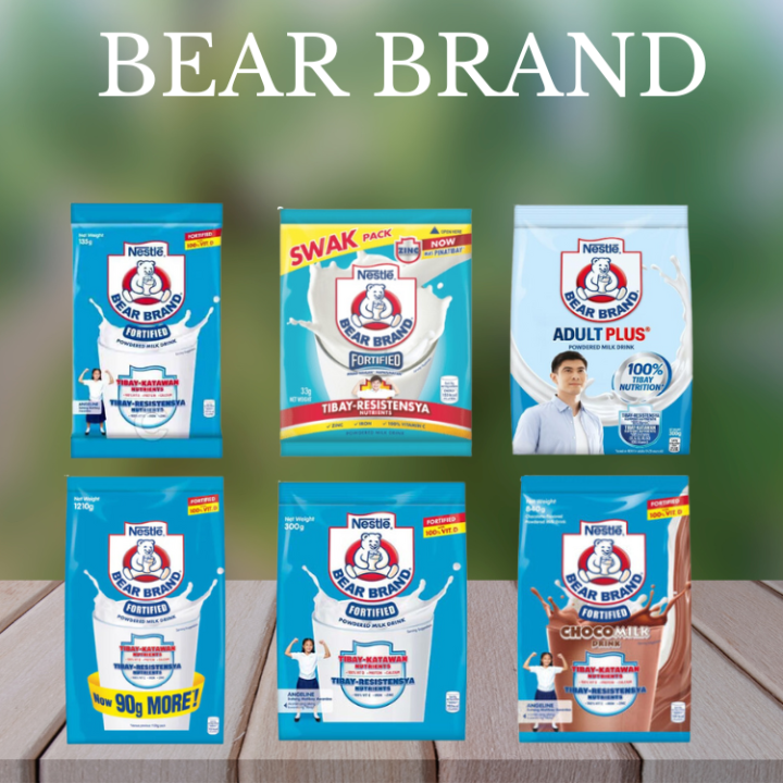 BEAR BRAND FORTIFIED MILK AND CHOCO MILK | Lazada PH