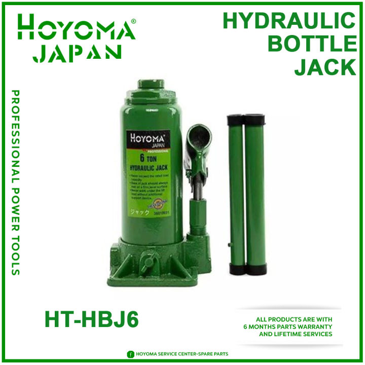 Hoyoma Hydraulic Bottle Jack 6T / 10T | Lazada PH