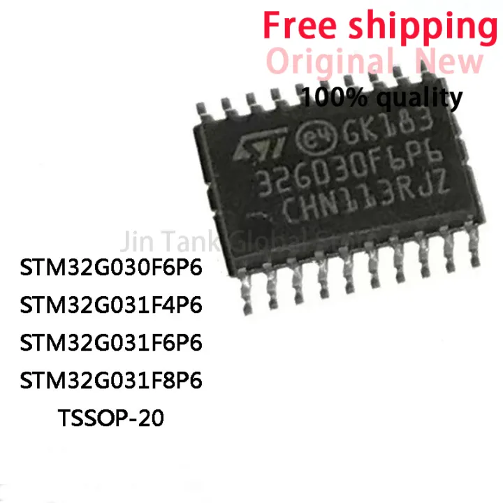 【Crest Mall】 5Pcs New STM32G030F6P6 STM32G031F4P6 STM32G031F6P6 ...