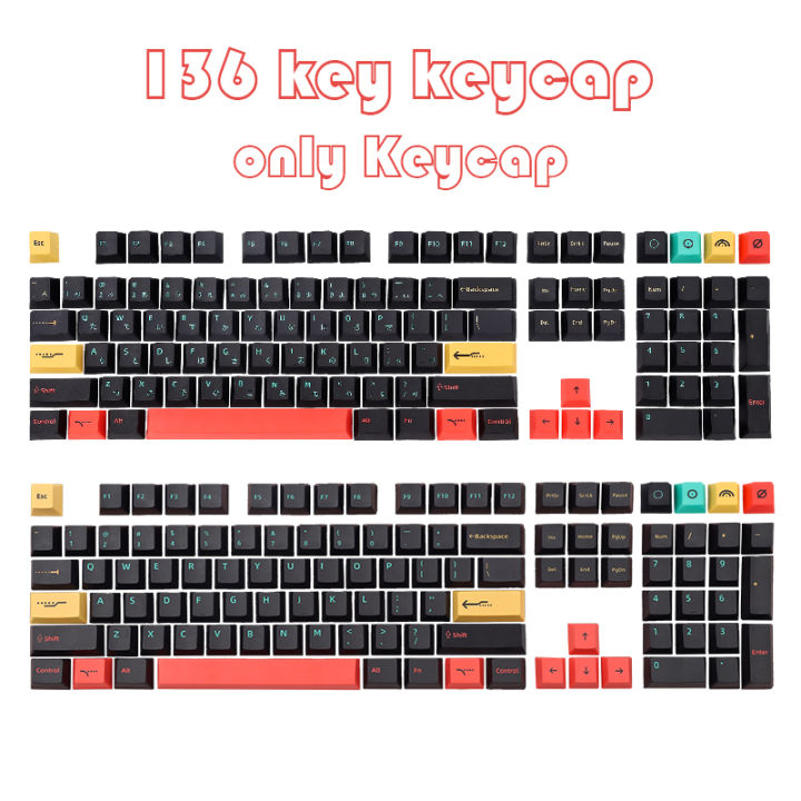 Metropolis Customized Keycaps Cherry Profile Dye Sub Keycap For GMK ...