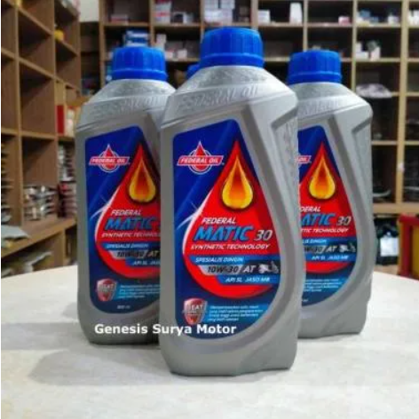 3 BOTOL OLI FEDERAL METIC ORIGINAL | Lazada Indonesia