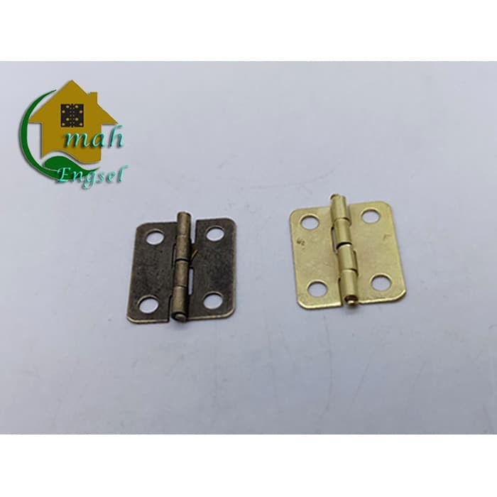 Engsel super mini 15x18 P.E1518 Engsel mini kecil kotak box antik gold ...