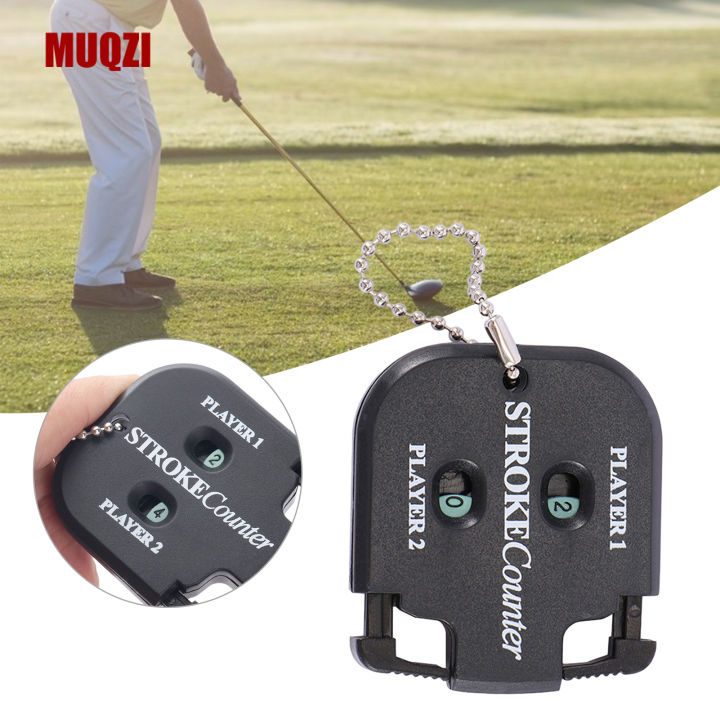 Golf Scorer Mini Handy Golf Shot Count Stroke Putt Score Counter Two ...