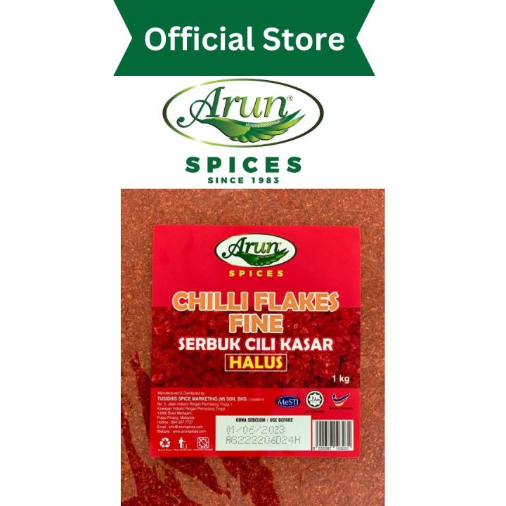 Chilli Flakes / Cili Flakes / Cili Kasar - 1kg | Lazada