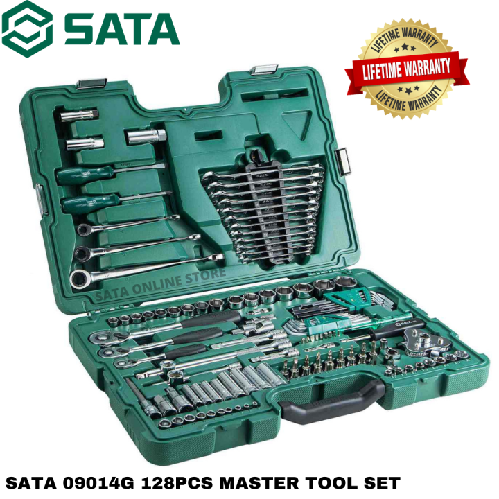 (D5) SATA 09014G 128PCS MASTER TOOL SET / TOOL SET / HAND TOOLS / TOOL ...