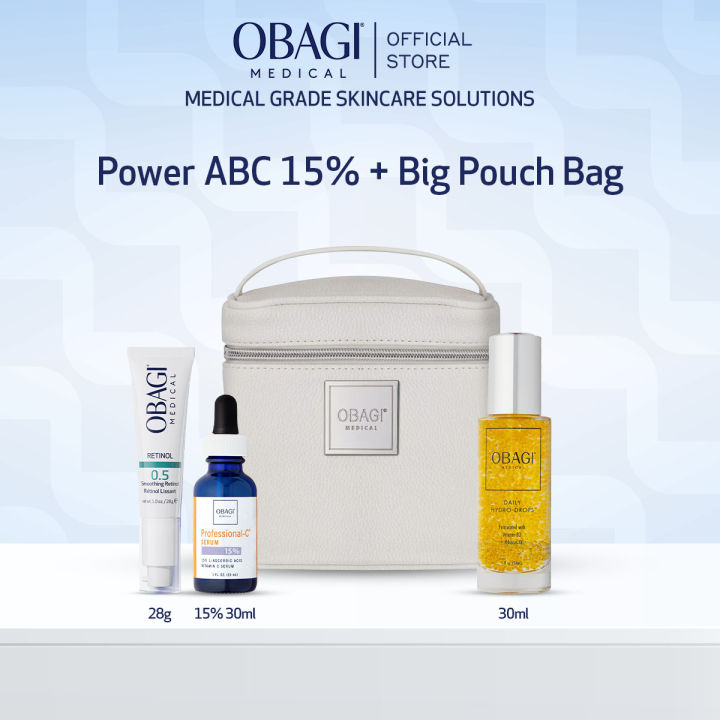 Obagi Medical Power ABC Bestsellers Skincare Set (Pro-C 10%/15%/20% ...