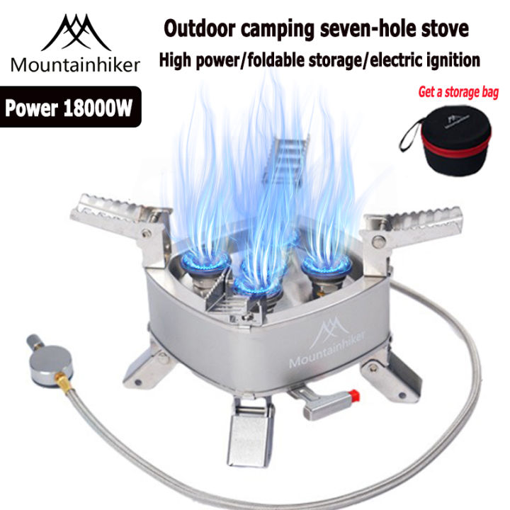 Mountainhiker Outdoor camping 18000W portable mini folding camping gas ...