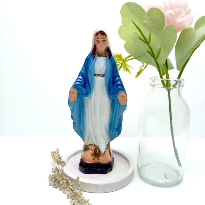 (15 cm) Patung Bunda Maria Tangan Terbuka/Patung Maria Katolik | Lazada ...